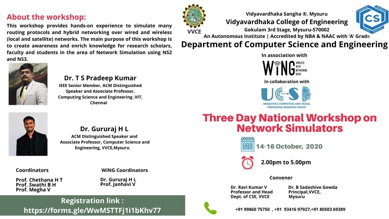 Day 3: National Workshop on Network Simulators - YouTube