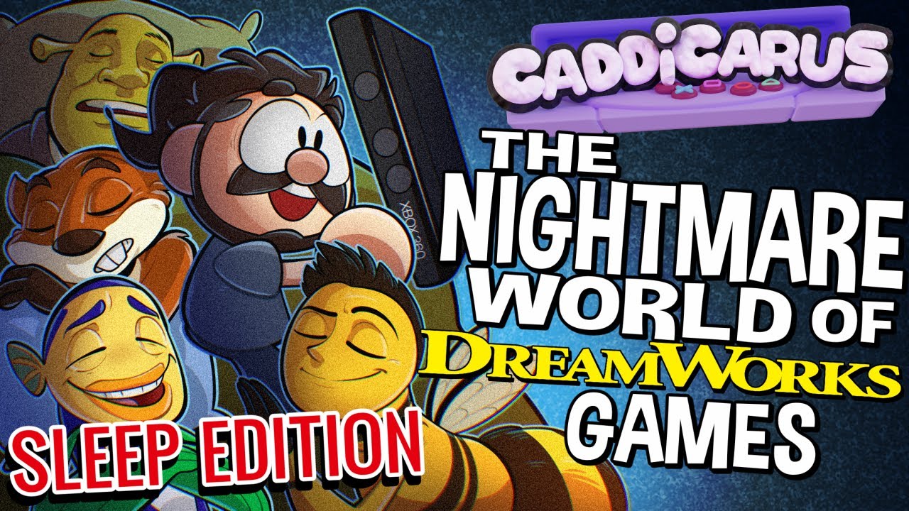 The Nightmare World of Dreamworks Games - Caddicarus | SLEEP EDITION ...