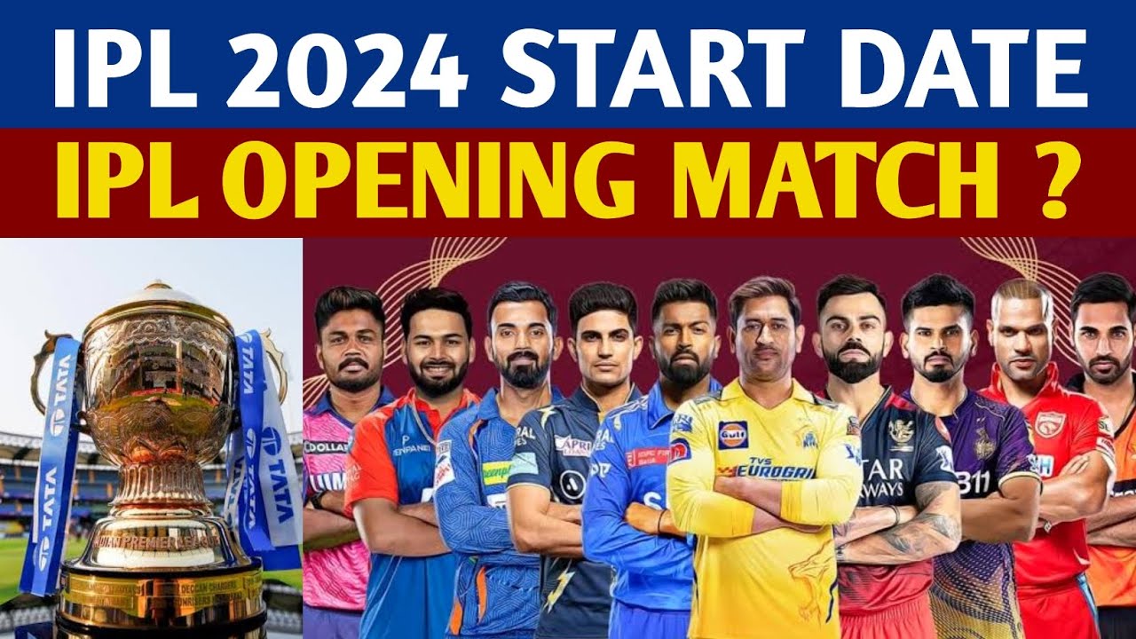 IPL 2024 Start Date | IPL Opening Match ? | IPL 2024 | Cricket 18 Tamil ...