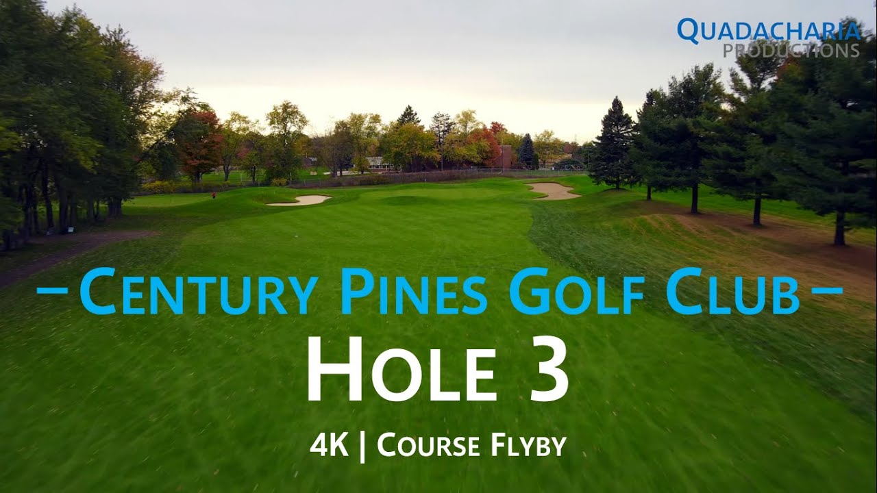 Hole 3 flyover, Century Pines Golf Club - Troy, Ontario 🇨🇦 | 4K drone ...