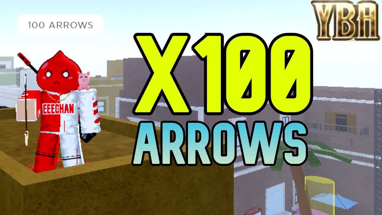 USING 100 ARROWS IN YBA! | 100 ARROWS = 1 LUCKY ARROW? | YOUR BIZZARE ...