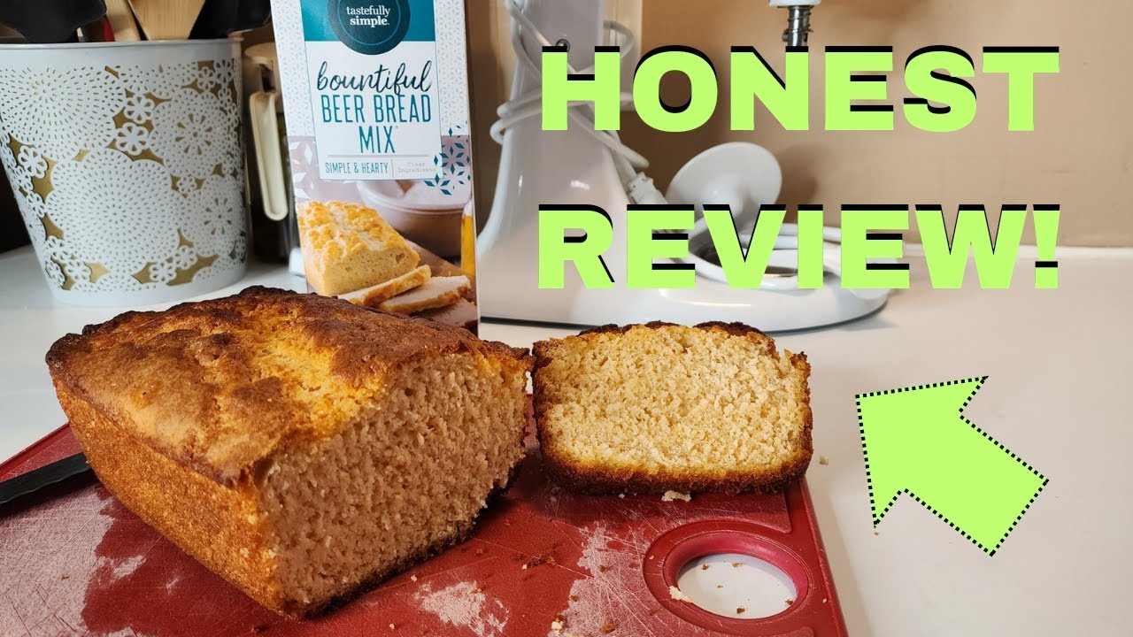 Tastefully Simple Beer Bread Mix Review – So Easy to Bake! #amazonfinds ...