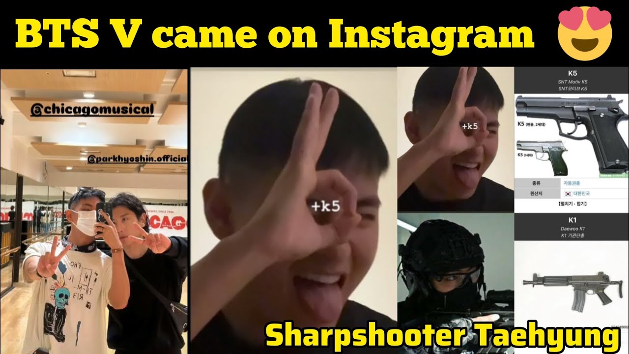 BTS V came on Instagram, BTS V military update, BTS videos, Taehyung ...