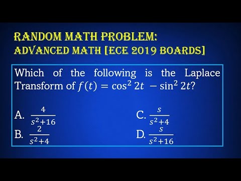 Random Math Problem: Advanced Mathematics [ECE 2019 Boards] - YouTube