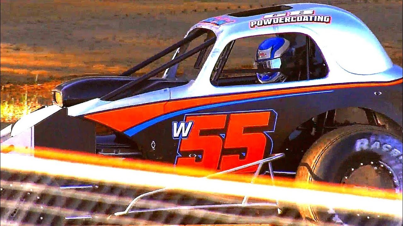 Super Rods V SDAV's Southern Rod Showdown Heat 1b Simpson Speedway 12-1 ...