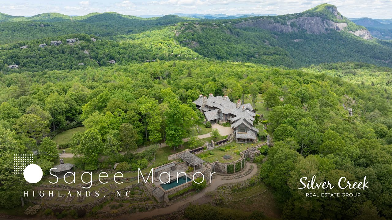 Tour the magnificently crafted Sagee Manor with breathtaking views of ...