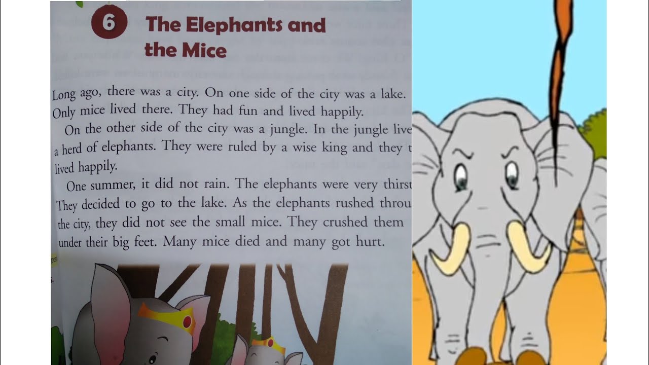 Class 2 New Gems English Reader The Elephants And The Mice Lesson class-2-new-gems-english-reader-the-elephants-and-the-mice-lesson