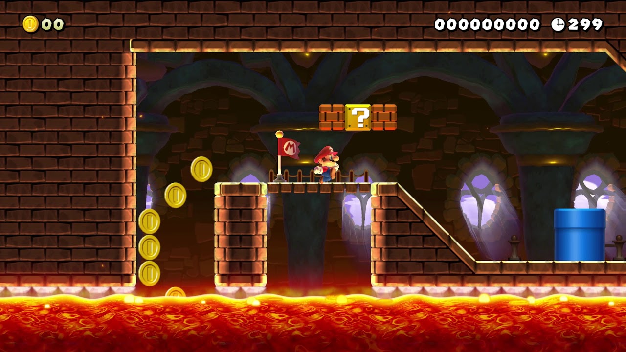 Super Mario Maker 2 🔧 Crystal Magma Blocks 🔧 by Zyro - YouTube