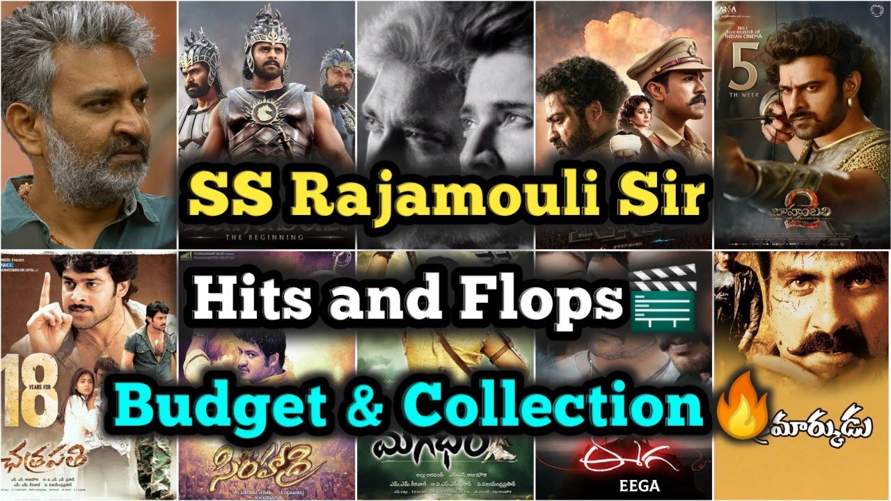 Director SS Rajamouli all movies Box Office Collection💸 || Hits & Flops ...