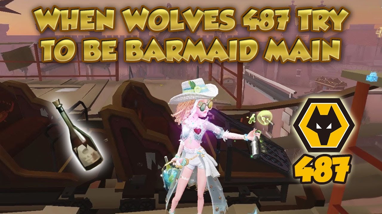 #60 Wolves 487 Barmaid Perfect Read Geisha Dash | Identity V| 第五人格 | 제5인격 | Barmaid - YouTube