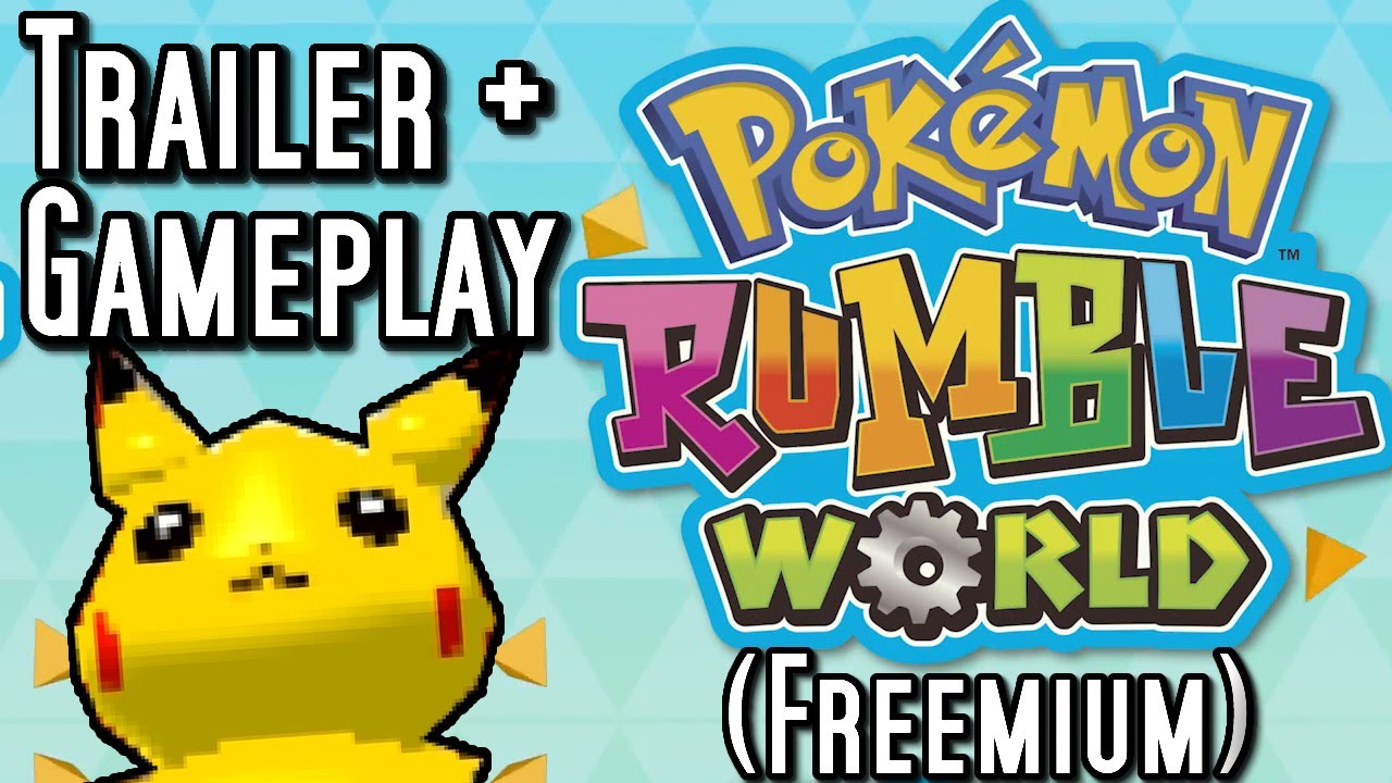 Pokemon Rumble World TRAILER & Gameplay (3DS, Freemium) - YouTube