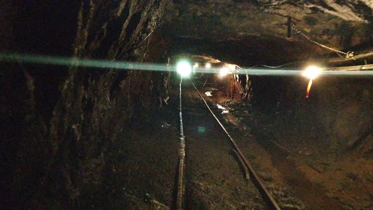 Mine cart ride - YouTube