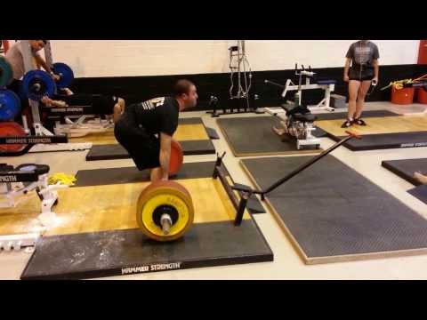Deadlift - 380 pounds/172.72 kg for 5+ (6) reps