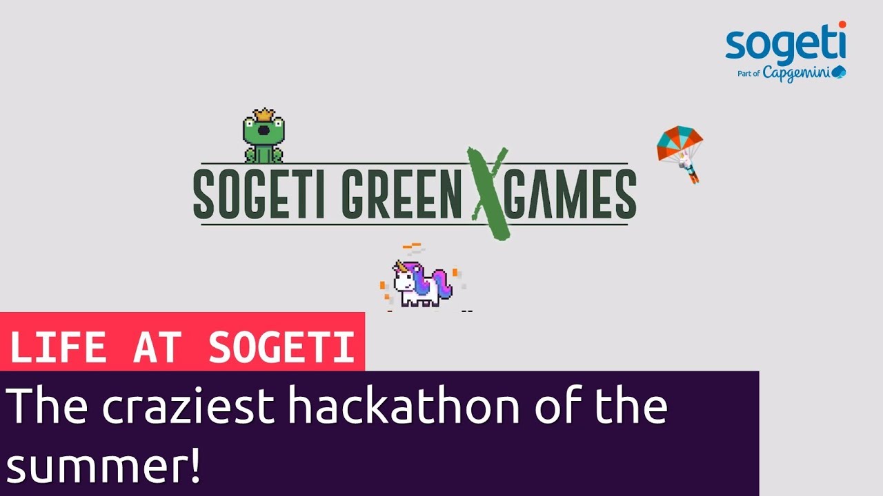 The Sogeti Green X Games, the craziest hackathon of the summer! - YouTube
