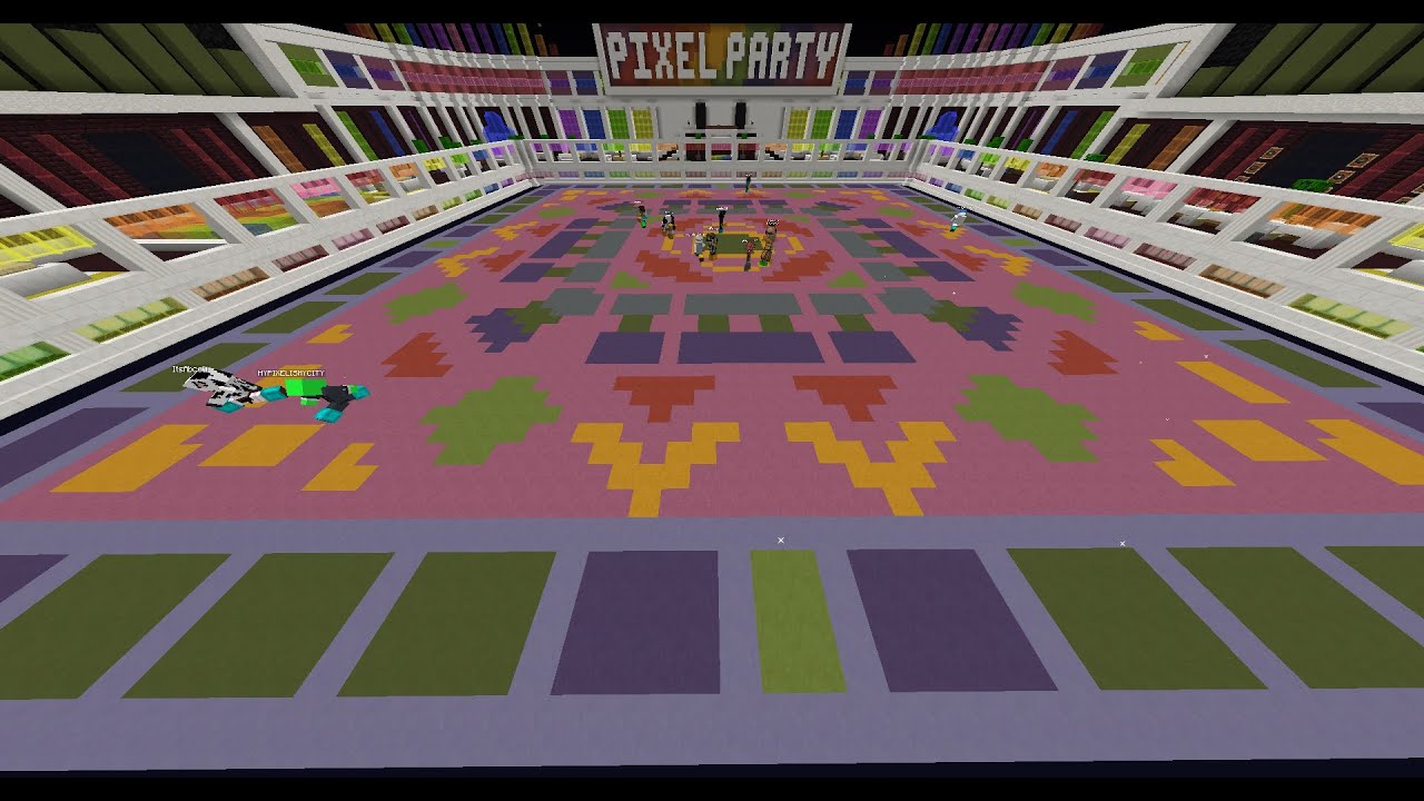 Pixel Party! -Minecraft Gameplay- - YouTube