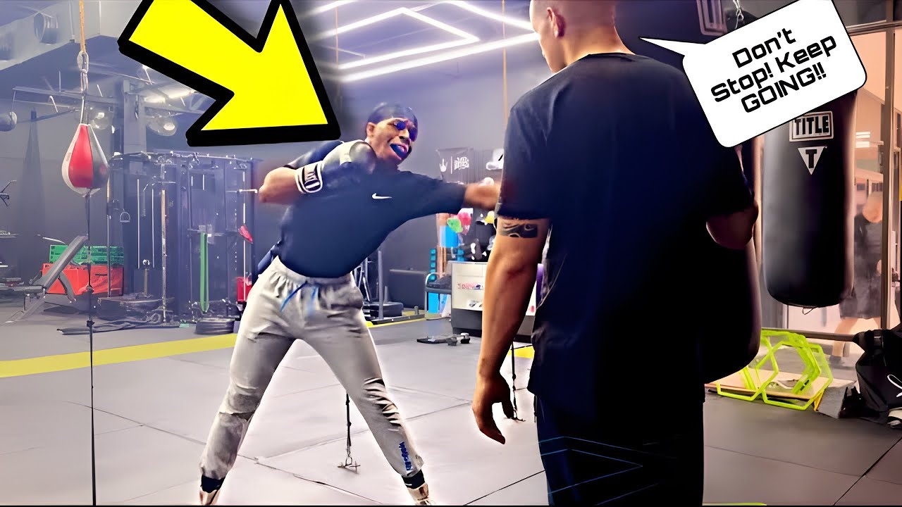 This Boxing Coach Almost Made me PASS OUT Doing THIS!! *120+ Punches ...