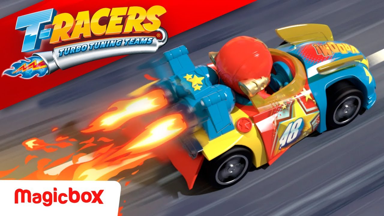T-RACERS | EPISODE: The big Turbo City superhero! 🦸‍♂️ | Cartoons ...