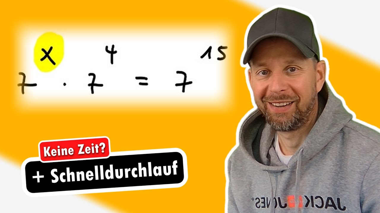 Potenzrechnung - Gleichungen - x steht im Exponenten - YouTube