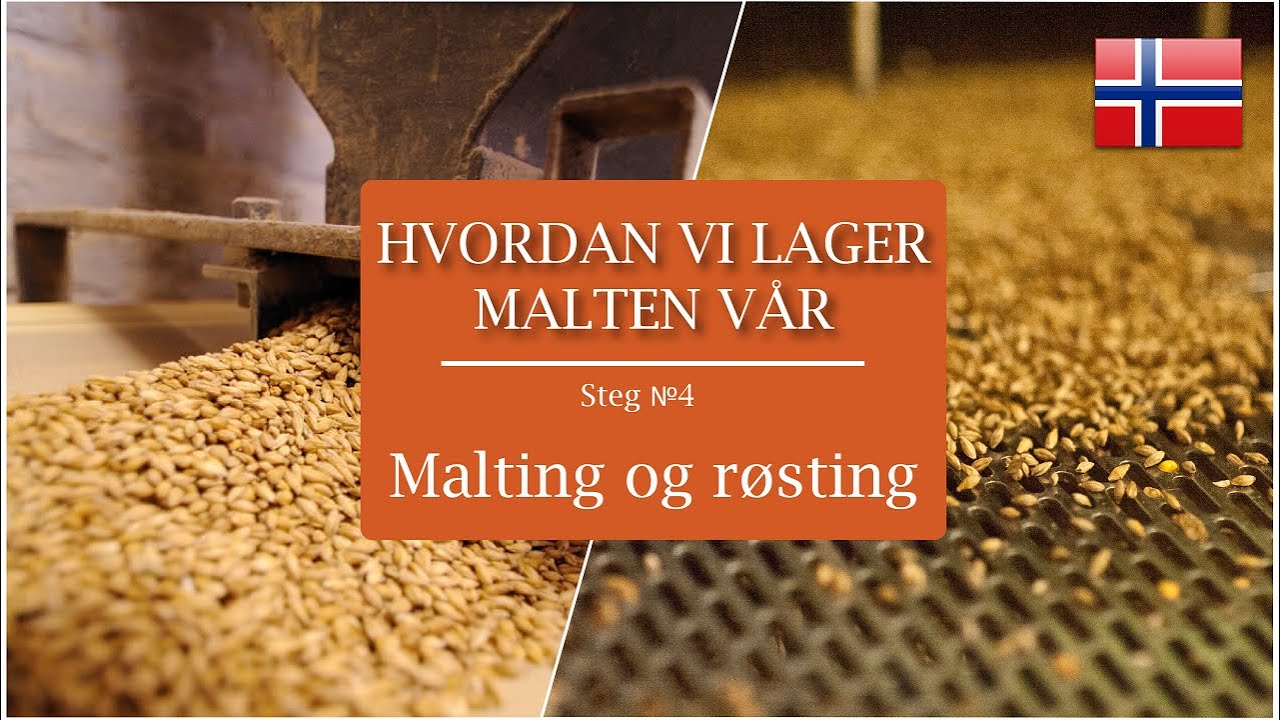 Hvordan vi lager malten vår || Steg 4: Malting og røsting - YouTube