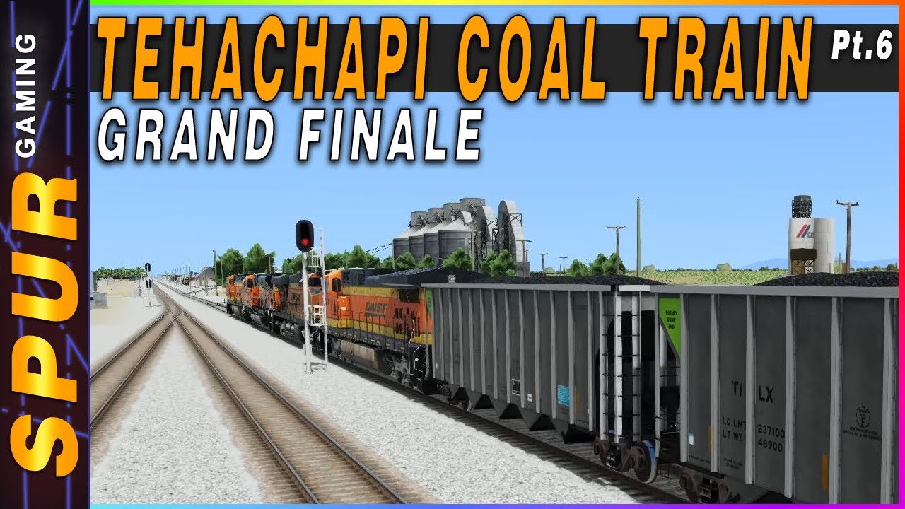 12,000 Ton Coal Train Challenge in Run 8 Train Simulator - Part 6 - YouTube