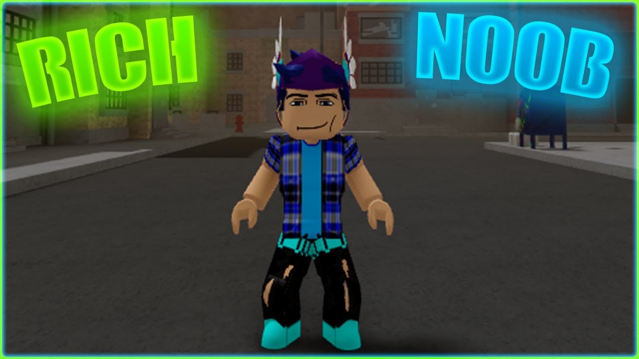I became a Rich NOOB in Da Hood (Roblox) - YouTube