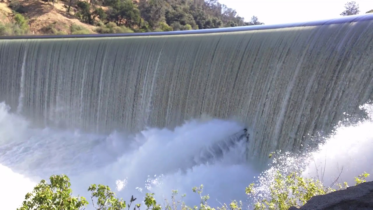 Goodwin Dam on the Stanislaus River - YouTube
