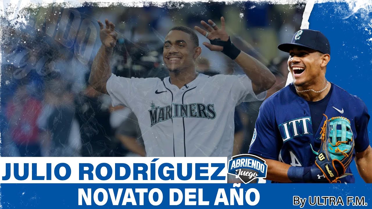 Julio Rodríguez Novato del año - YouTube