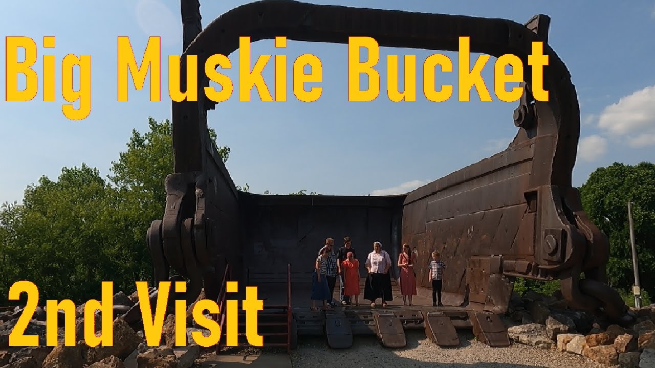 Big Muskie Bucket Coal Miner's Memorial Second Visit - YouTube