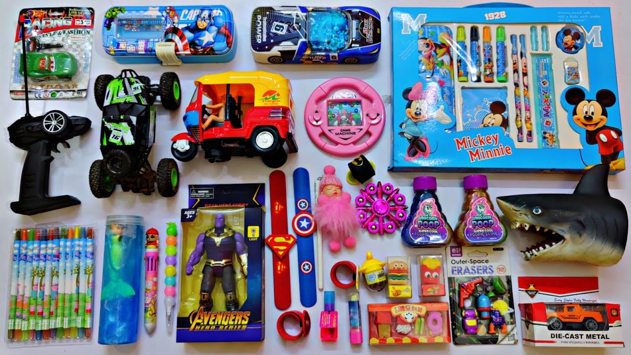 Ultimate Collection of Toys😱Rc Car, Autorickshaw, Water Game, Shark ...