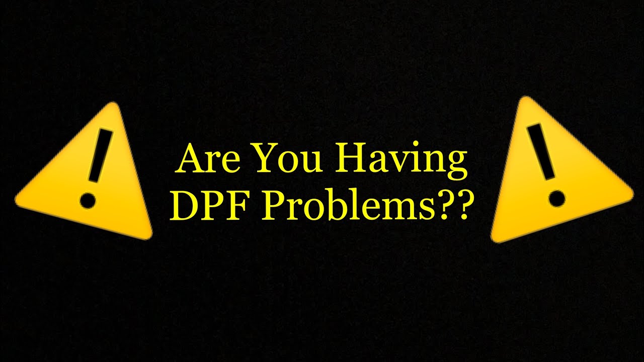 Common DPF Problems - YouTube