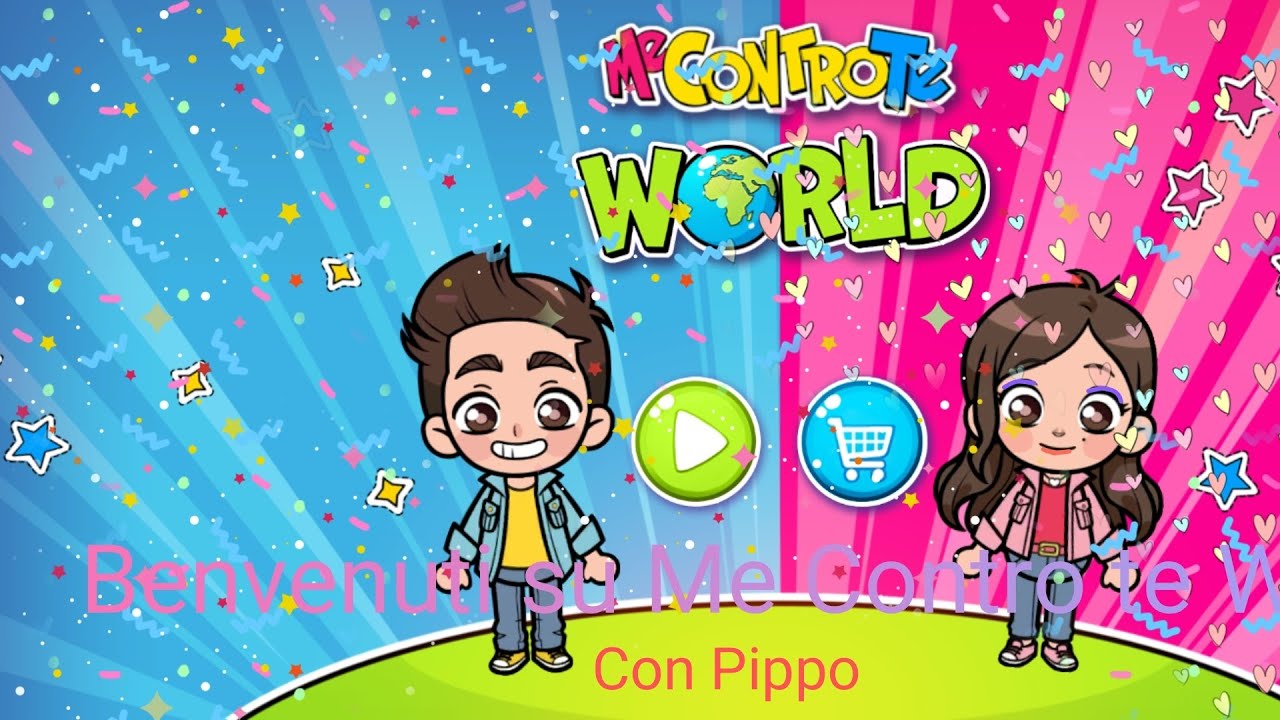 Benvenuti su Me Contro te world oggi creiamo i personaggi - YouTube