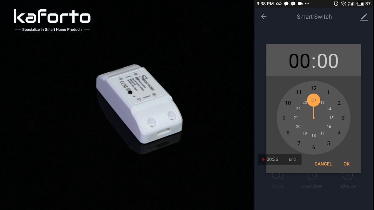 KW WC RMW002 Wi-Fi Smart Dimming Breaker Switch - YouTube