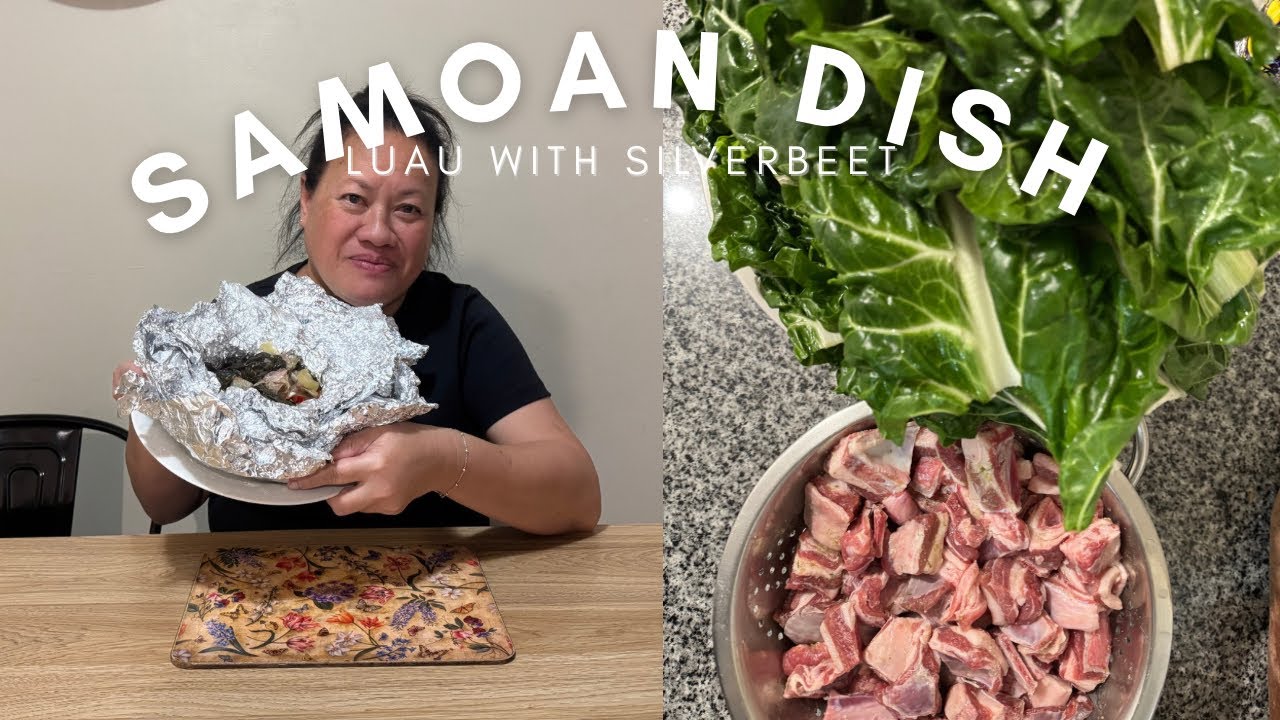 HOW TO MAKE LUAU MAMOE WITH SILVERBEET - YouTube