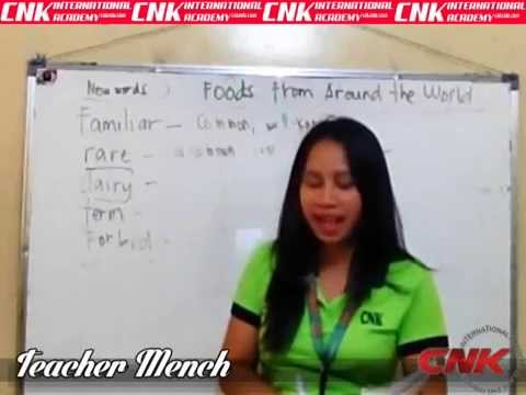 FOODS FROM AROUND THE WORLD - Teacher Mench - YouTube