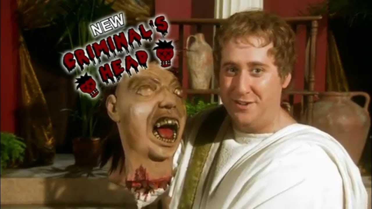 Horrible Histories Romans: "Historical Hospital"__ Shouty Man: New! Criminal's Head. - YouTube