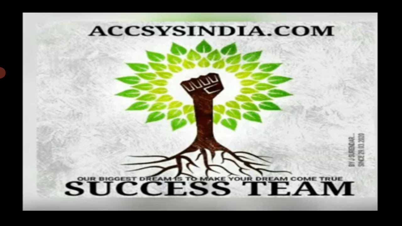 Accsys india business plan presentation in telugu # call or whats app ...