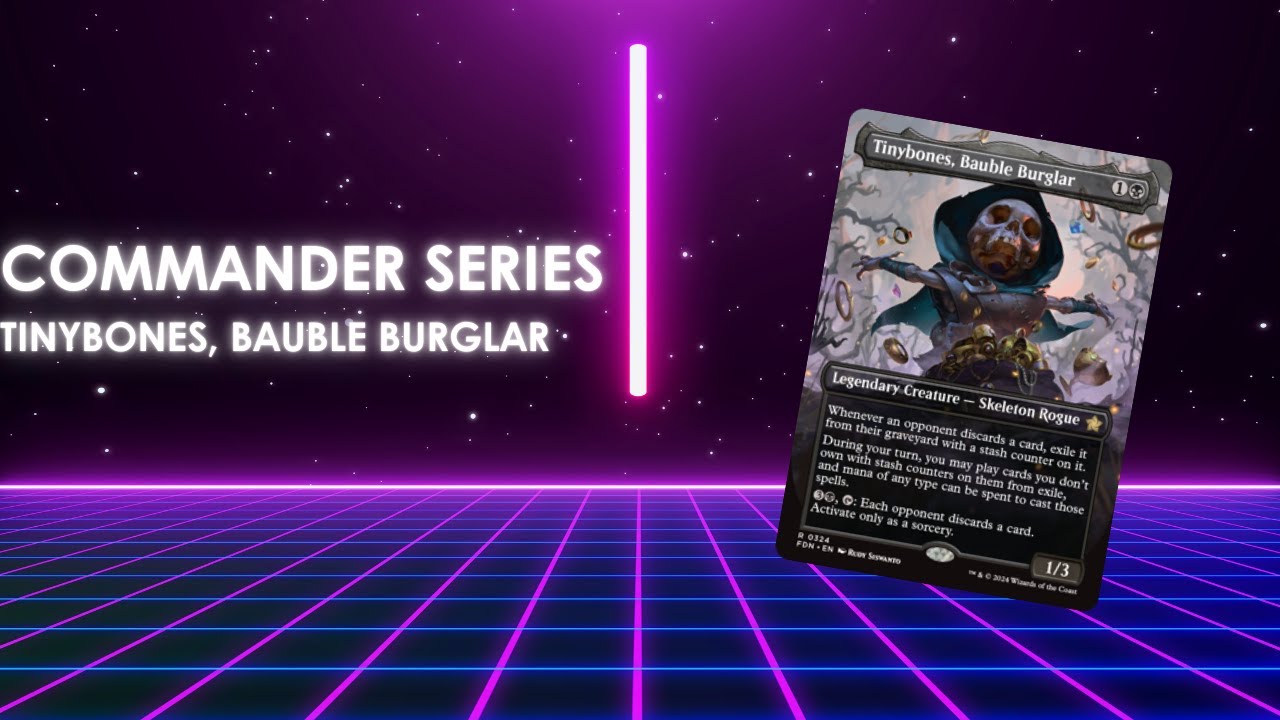 Magic the Gathering Commander Showcase: Tinybones, Bauble Burglar - YouTube