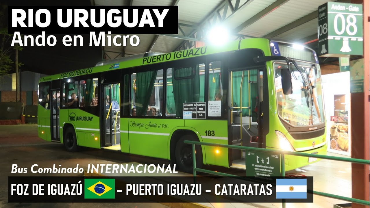 Buses FOZ DE IGUAZU - CATARATAS IGUAZU ARGENTINA en buses Rio Uruguay ...