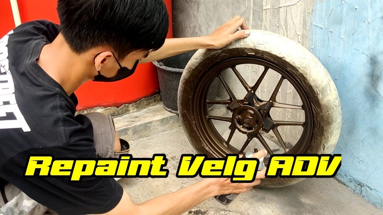 Repaint Velg Adv 150 | Magnesium Glossy - YouTube