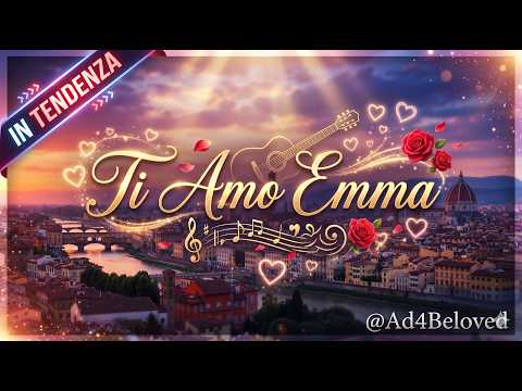 Emma, Ti Amo ❤️ Una Dolce Dichiarazione d'Amore Per Te (Italian Love)