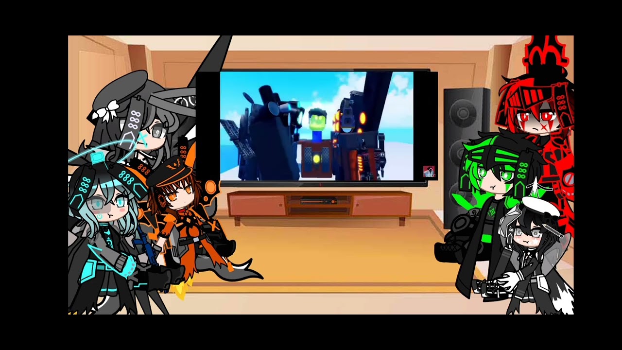 Super Box Siege react to video gacha life (1/?) (not skibidi toilet ...