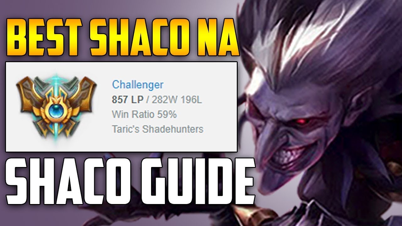 HOW TO GET TOP 10 CHALLENGER WITH SHACO ft. ChaseShaco! - HOW TO ...