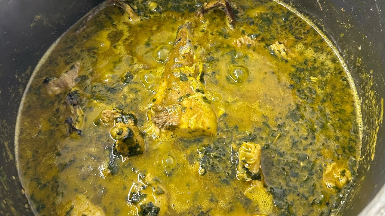 How to make rich authentic bitter leaf soup/ofe nsala Igbo. - YouTube
