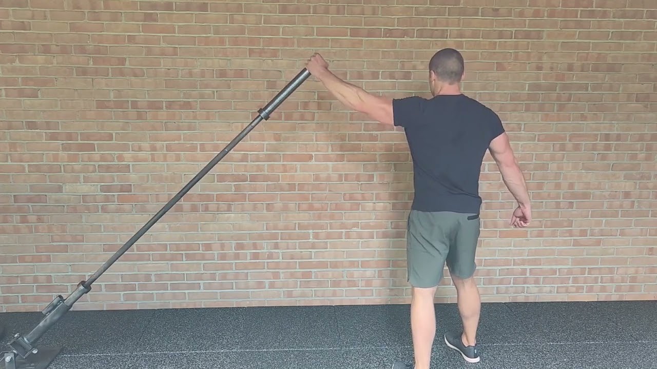 Landmine Lateral Raise & Landmine Concentration Curl: Breaking Muscle ...