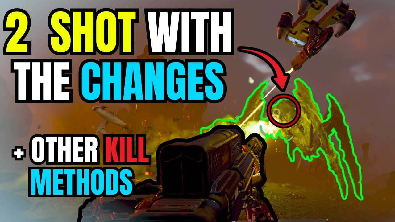 They Secretly Changed Bile Titan Heads in the New Update Helldivers 2 New Weakness Guide - YouTube