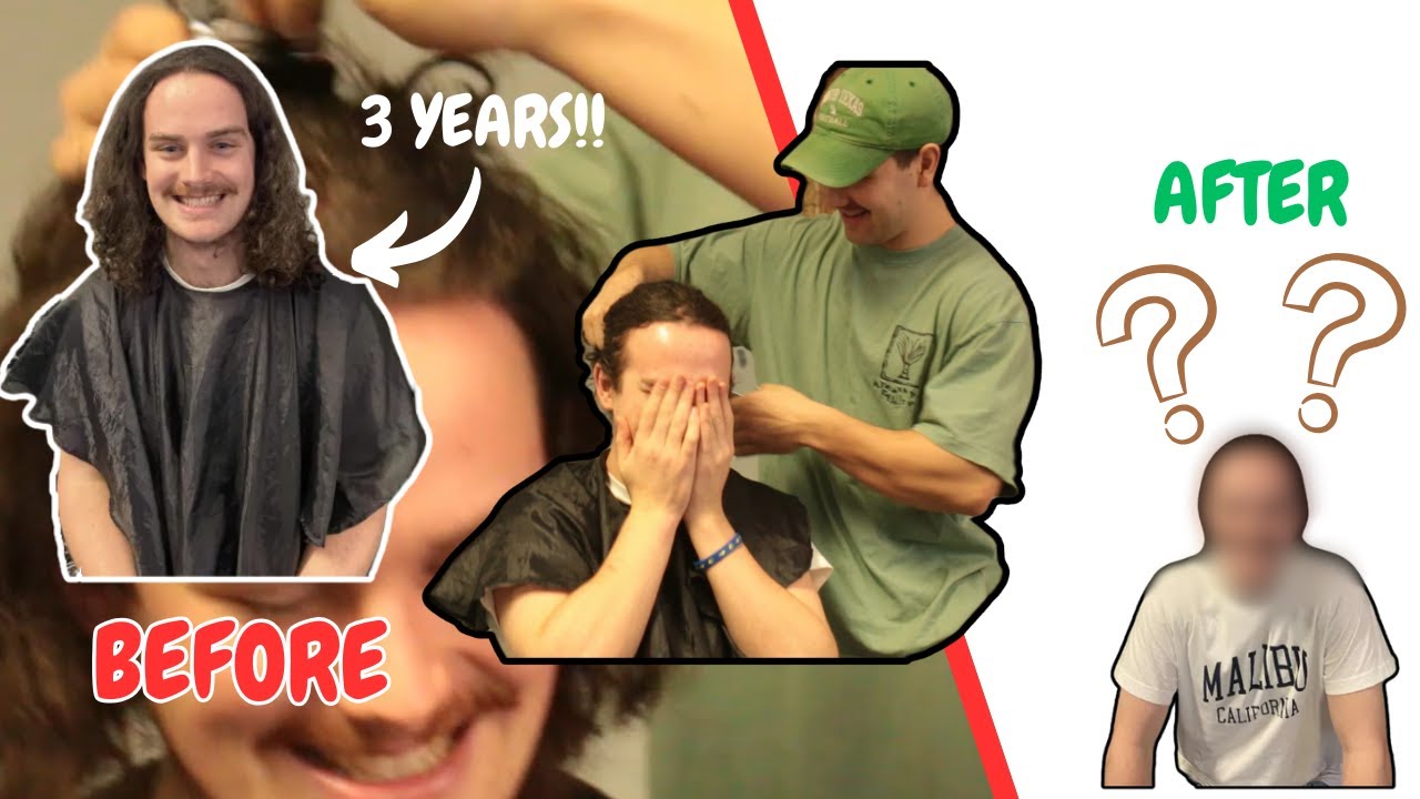 First Time Shaving My Hair In 3 Years Youtube