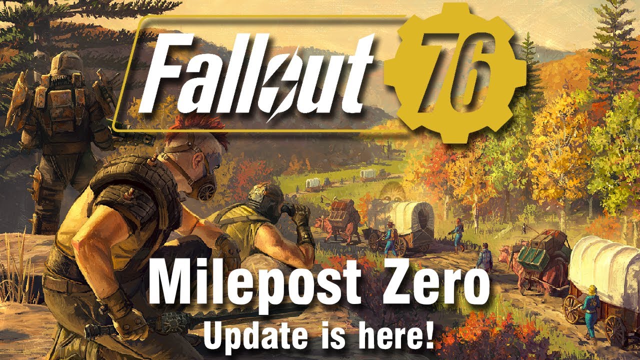 New Legendary Crafting System? Milepost Zero Update Fallout 76 - YouTube