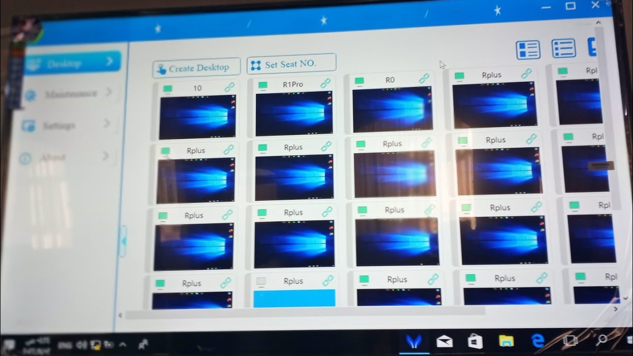 شرح استخدام برنامج HManager الخاص بالطرفية والتحكم بالاجهزة والشاشات الخاصة باجهزة Thin client ...