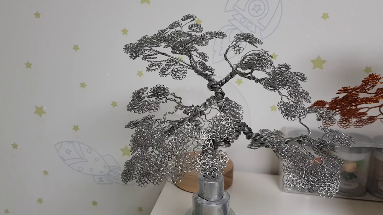 wire tree rope tree - YouTube