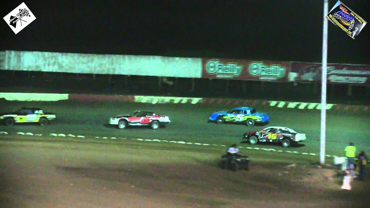 Canyon Speedway Park - StockCar Main January 23rd 2015 - YouTube